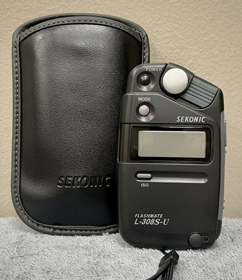 Sekonic Flashmate L-308S-U Light Meter — SUPER CLEAN flash meter ...