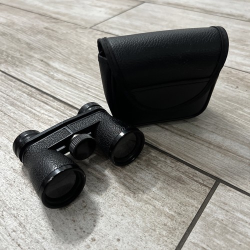 Vintage Jason Black Coated 4X30 MEDALIST Binoculars W/Case Model 118 ...