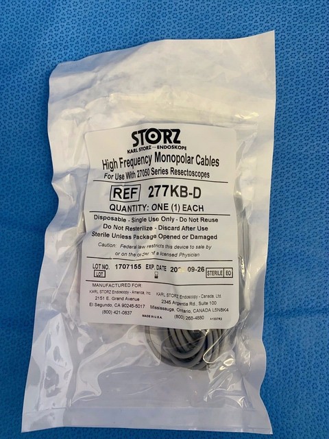 Karl Storz 277kb Monopolar High Frequency Cord With 8mm Plug for sale ...