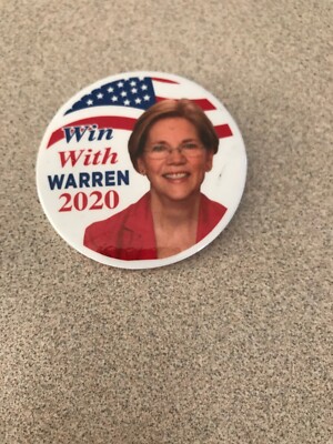 Elizabeth Warren 2020 Presidential Pinback Button | eBay