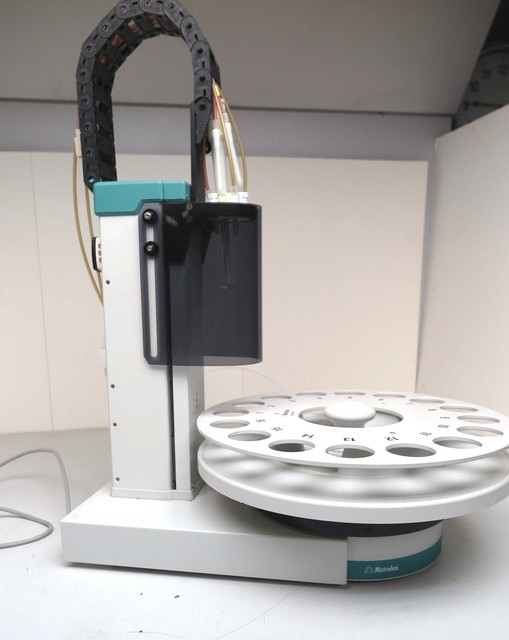 Metrohm 855 Robotic Titrosampler 730 Sample Changer Controller 722 ...