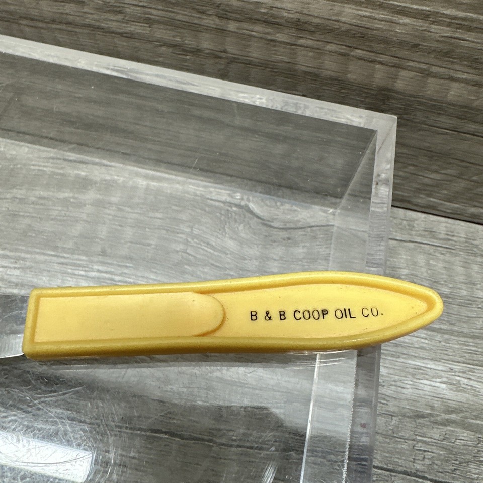 Vintage B & B Coop Oil Co Advertising Knife Waverly Readlyn Sumner Iowa ...