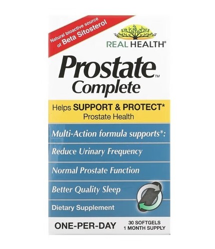 Real Health, Prostate Complete, 30 Softgels | eBay