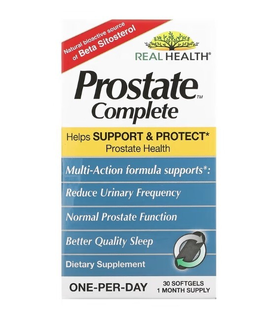 Real Health, Prostate Complete, 30 Softgels | eBay