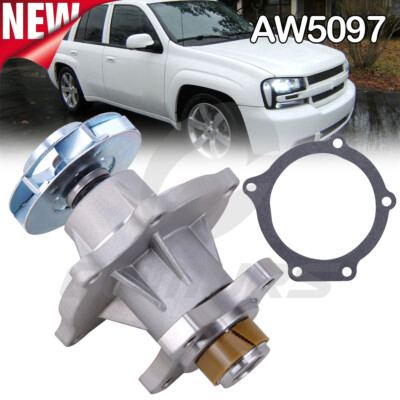 Engine Water Pump For AW5097 Chevy 02-09 Trailblazer GMC Envoy Hummer ...
