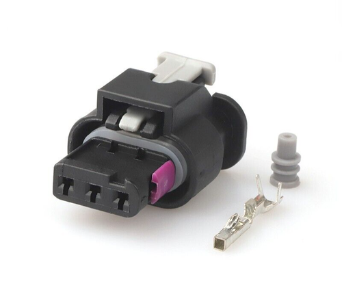 4F0973703 3PIN PDC Parking Sensor Connector Plug Repair For VW Audi ...