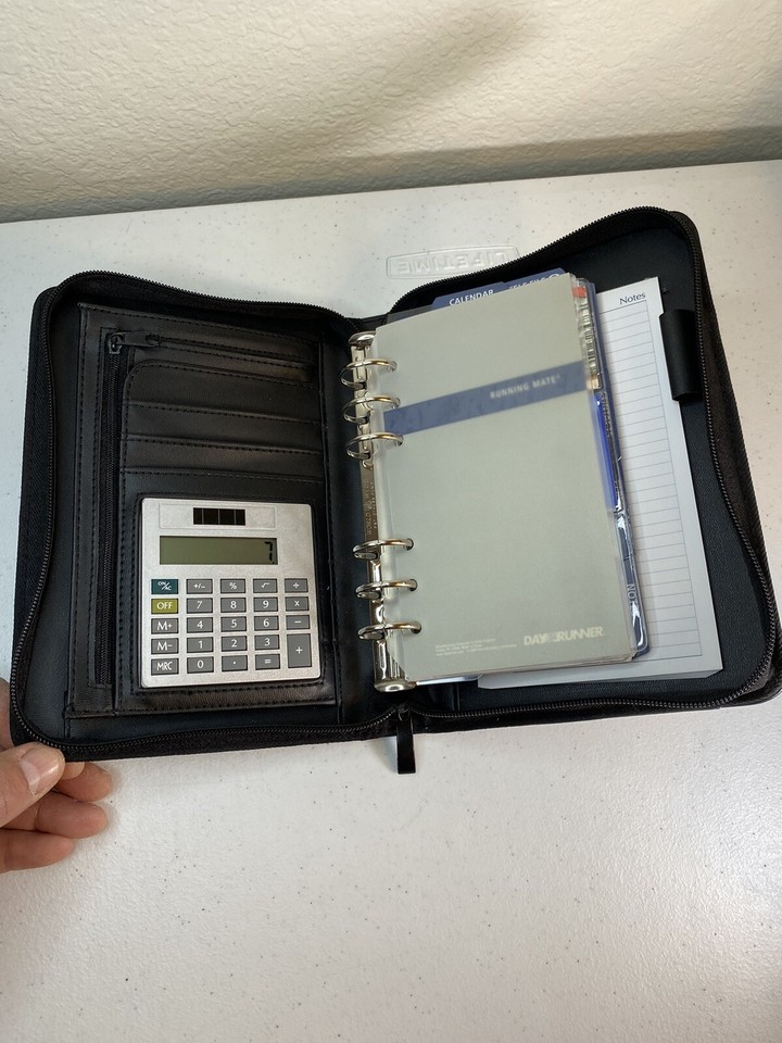 Day Runner Planner 2233-0399(SJ) 8.5”x6” | eBay