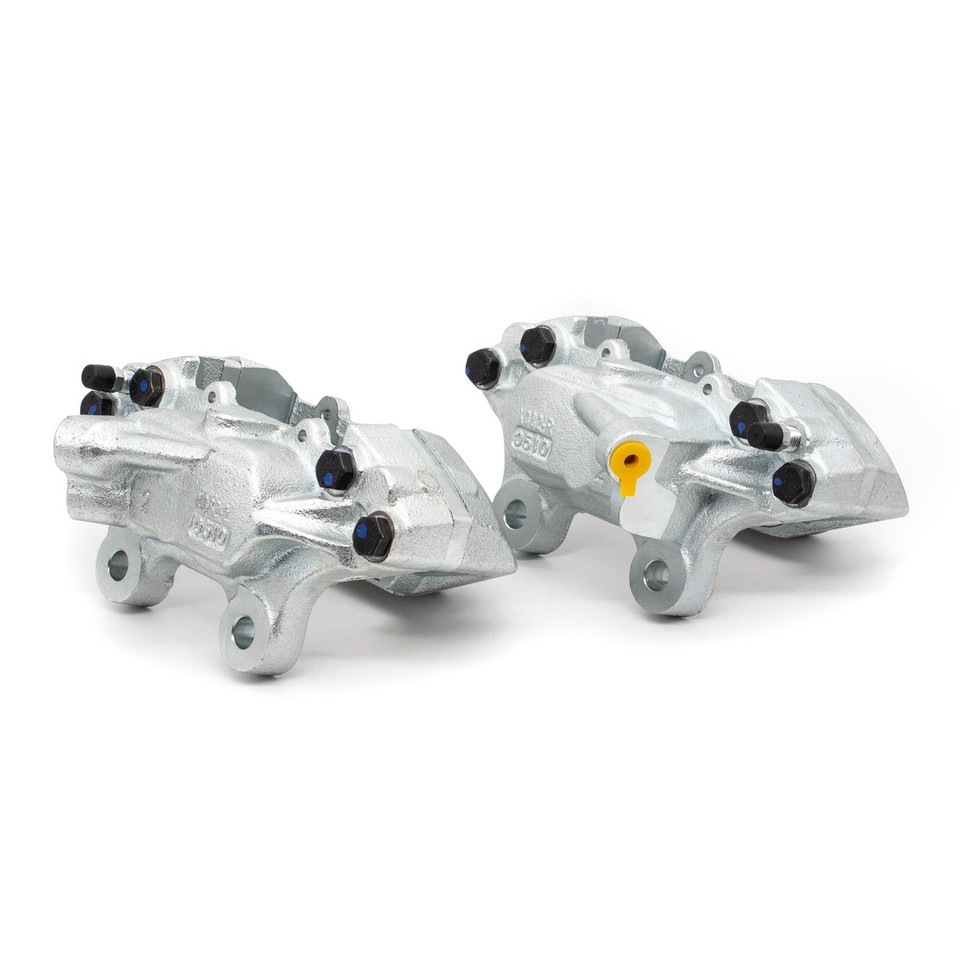 Upgraded 4 Pot Brake Calipers & Brake Pad Kit - Princess, Escort, Capri ...