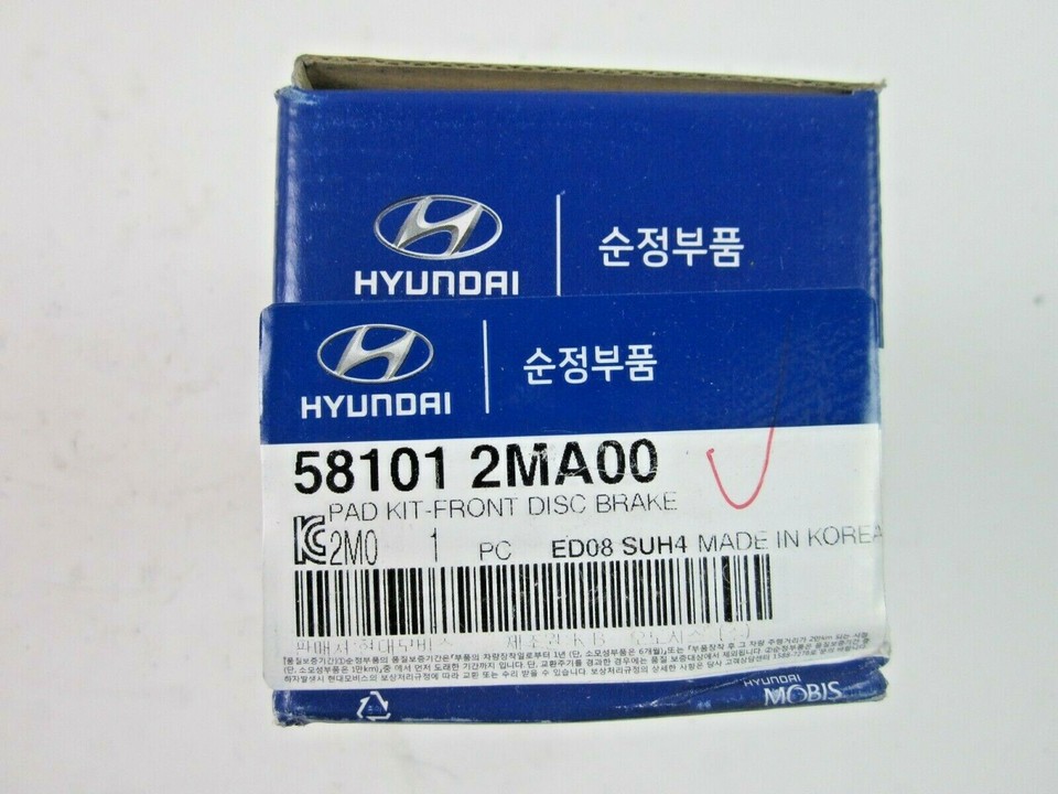 GENUINE FRONT BRAKE PADS KIT FOR 10-16 HYUNDAI GENESIS COUPE 58101 ...