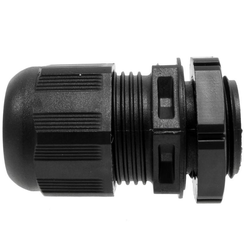 10-x-black-wiska-glands-with-inserts-for-t-e-twin-and-earth-cable