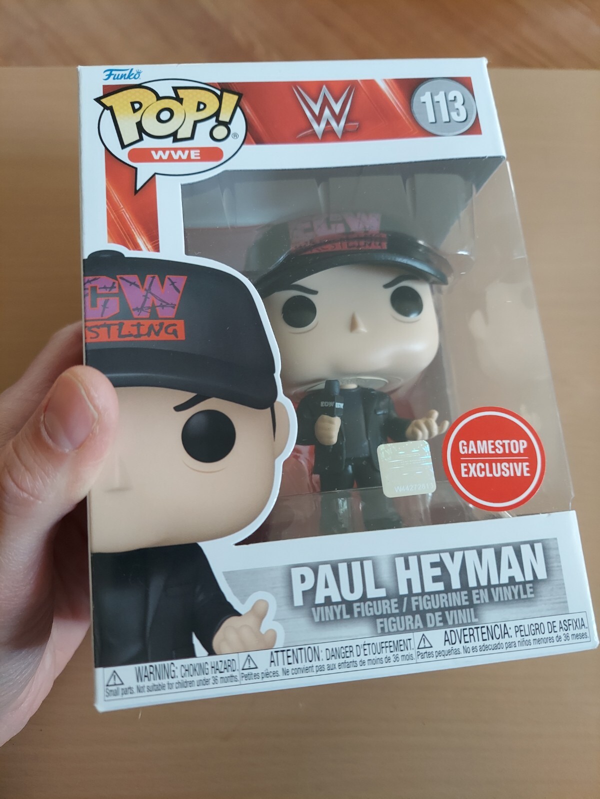 Funko Pop WWE Paul Heyman #113 GAMESTOP EXCLUSIVE Wrestling READ | eBay