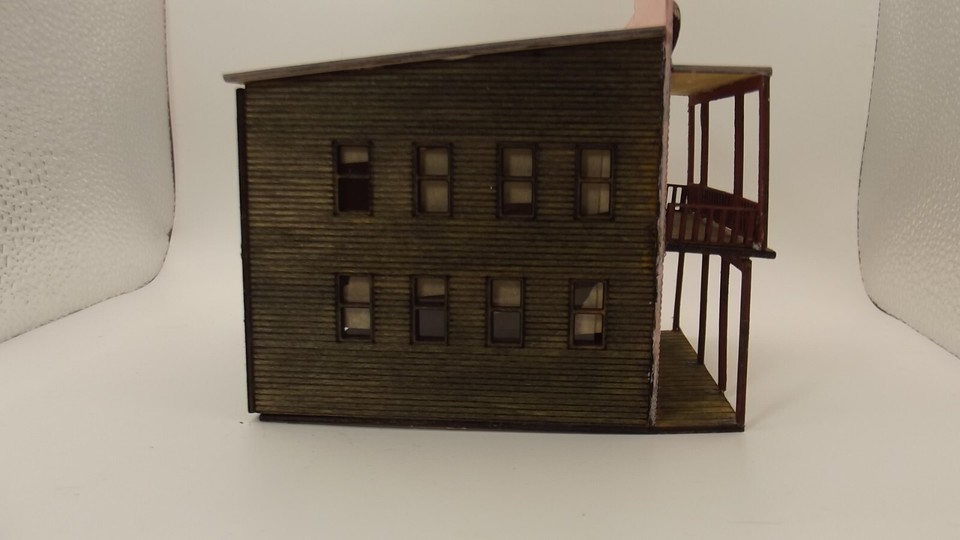 H.O. Scale Madam Wo Wo's Saloon and Brothel Kit Laser Cut. LCOW#16 | eBay