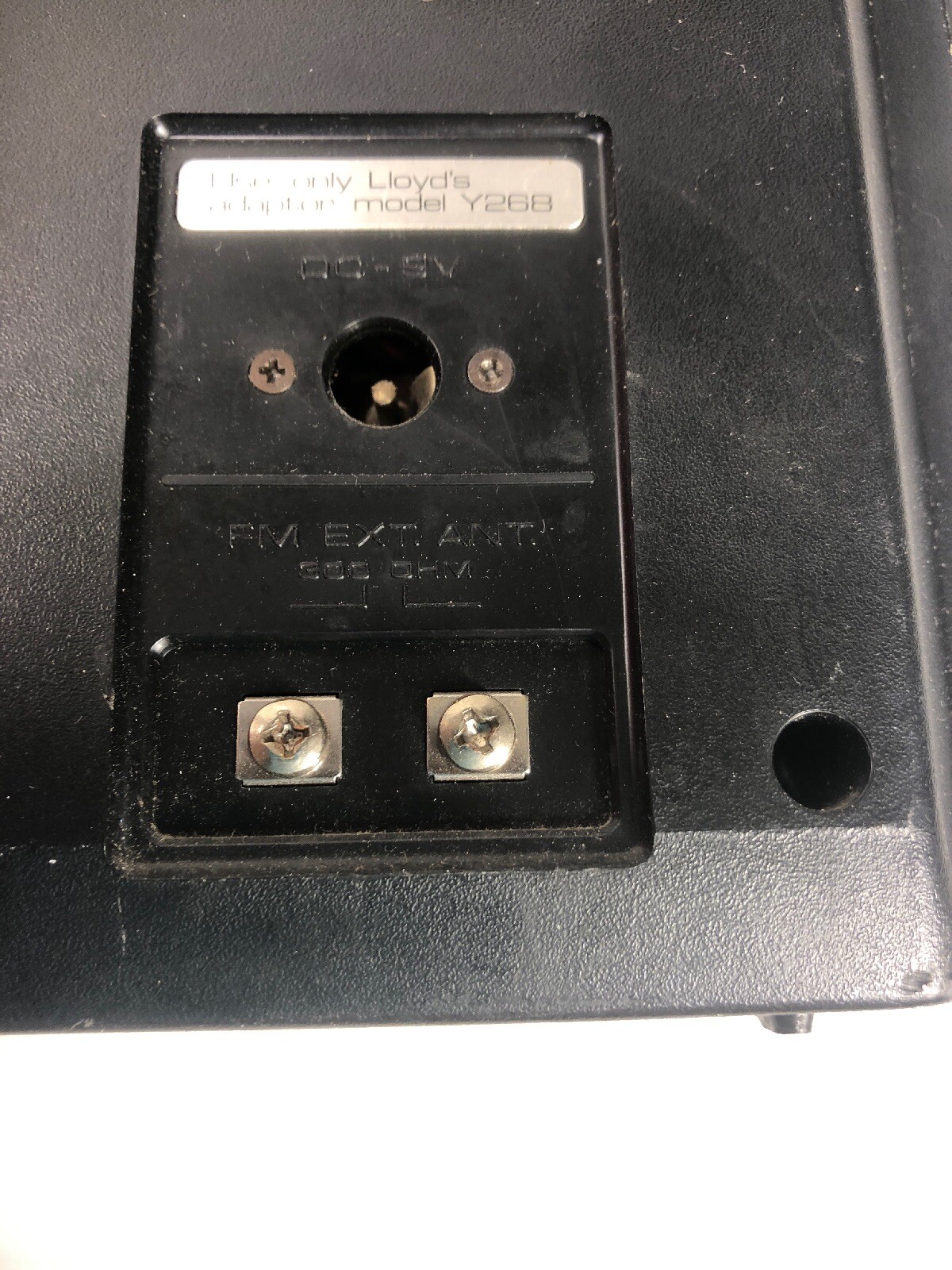 Lloyd's Electronics FM Stereo AM Receiver Model No N736 Boombox ...