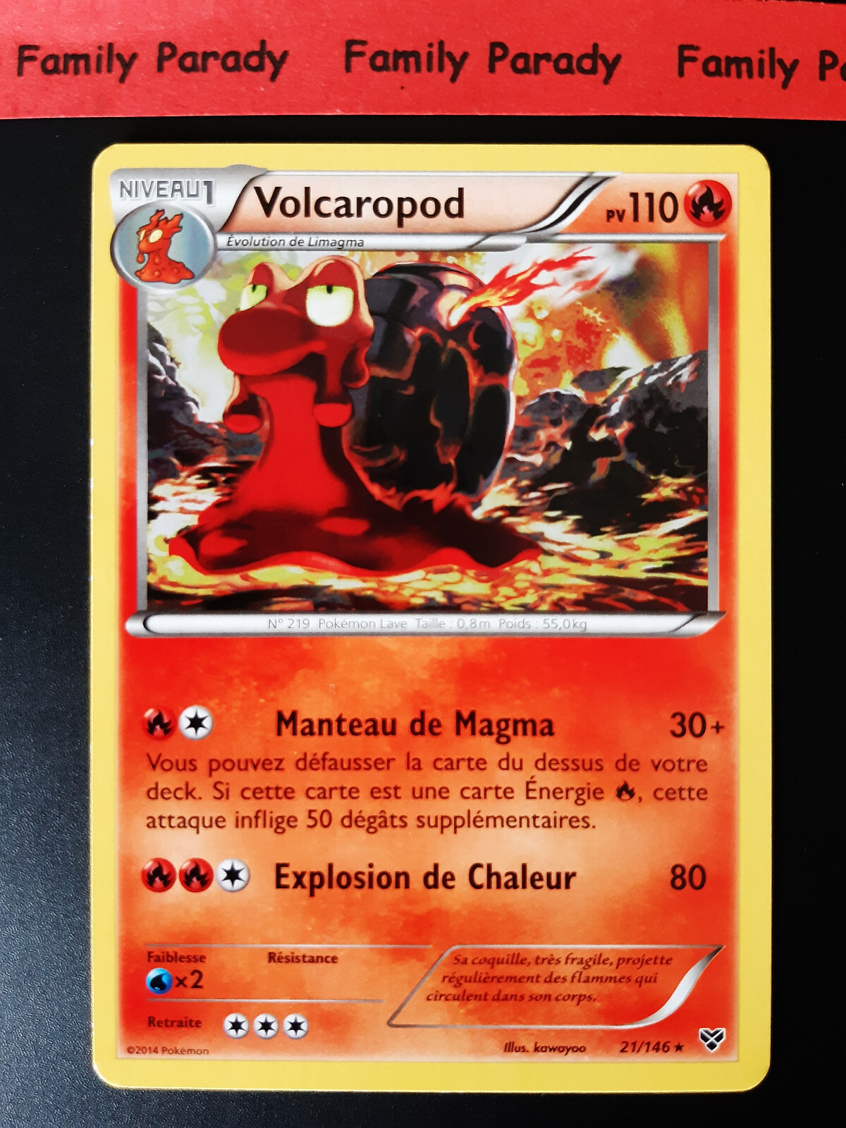 Volcaropod 21/146 XY Rare New Pokemon Card Fr | eBay