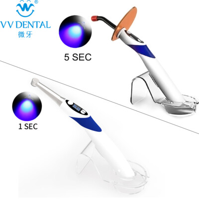 Dental LED Curing Light Lamp Wireless Teeth 1s Resin Cure Cordless Tool Recharge | eBay