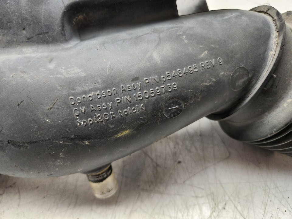 2003–2007 Hummer H2 Air Intake Tube Resonator OEM 15059739 Genuine GM ...