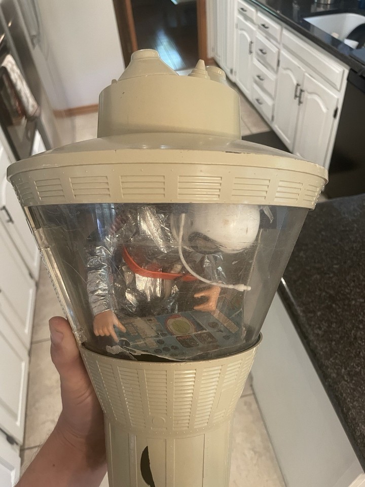 Vintage GI Joe Space Capsule w/ Silver Astronaut Suit & Helmet 1966 ...