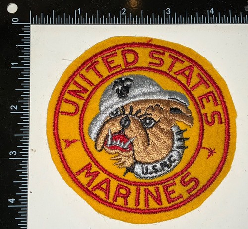 Vintage USMC US Marine Corps Devil Dog PX Patch | eBay