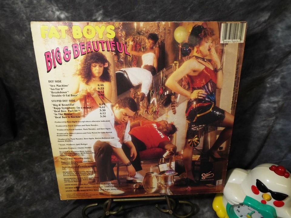 Fat Boys Big and Beautiful Sutra Records Hip-hop LP VINYL ALBUM | eBay