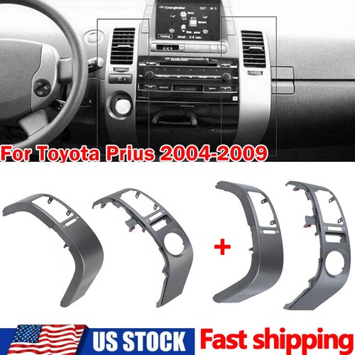 4PCS/Set For Toyota Prius 2004-2009 Center Inner A/C Dash Air Vent ...