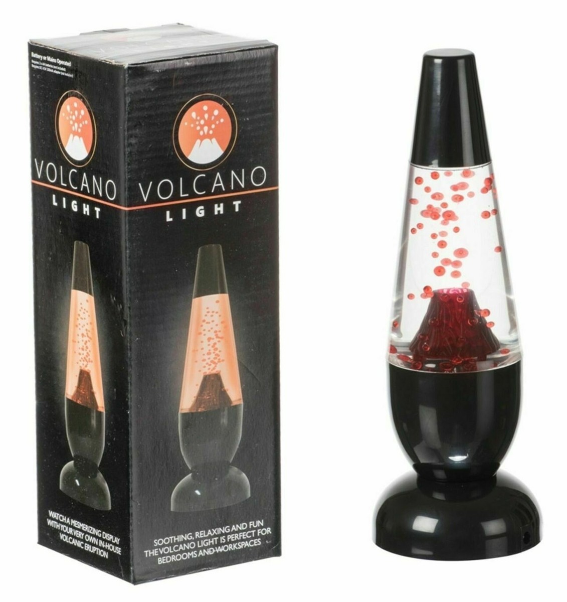 Lampada De Vulcao De Lava Lâmpada De Lava Alimentada Por Usb, Luz
