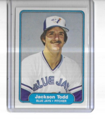 1982 Fleer #623 Jackson Todd Toronto Blue Jays | eBay