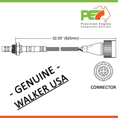 New * WALKER USA * Oxygen Sensor O2 For BMW 318iS E30 1.8L M42 B18 | eBay