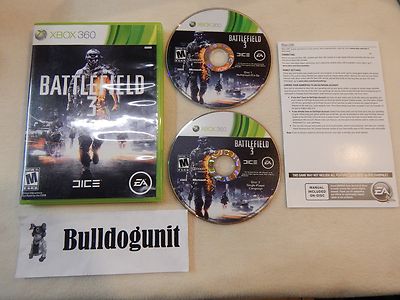 Battlefield 3 Complete with Case Xbox 360 2 Disc Game 14633197372| eBay