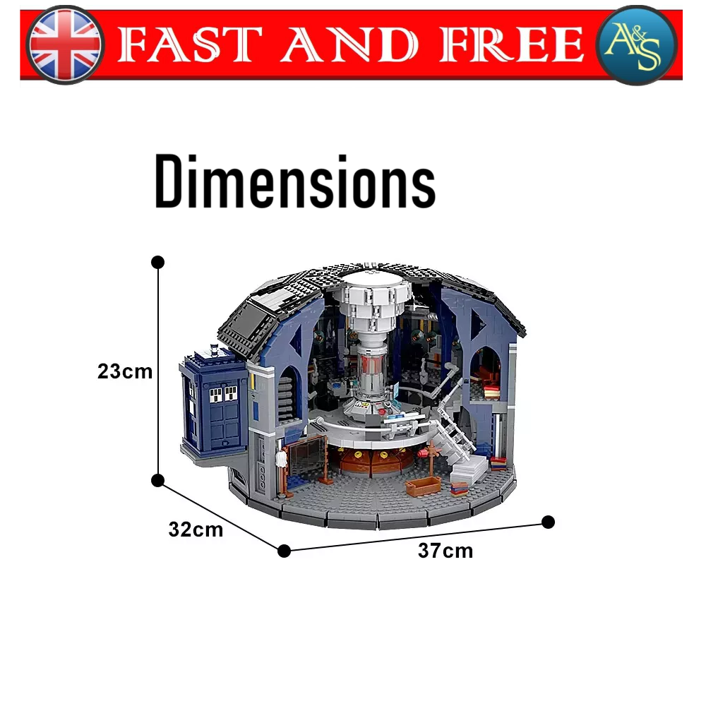 3750pcs Dr Who Giant Tardis Building Blocks Set UK STOCK | eBay UK