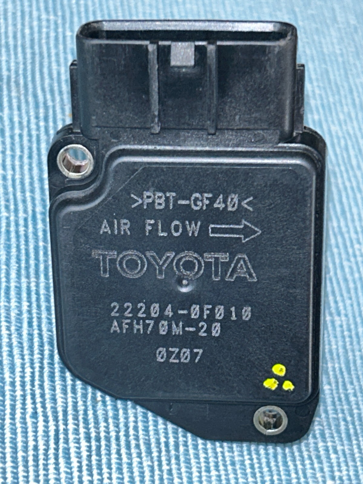 01-05 Toyota Sequoia Tundra Mass Air Flow Sensor 22204-0F010 2UZFE 4.7L ...