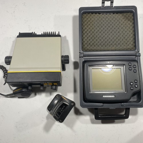 Humminbird Wide 3D View Fish Finder W/ Mount & Radio READ DESCRIPTION ...