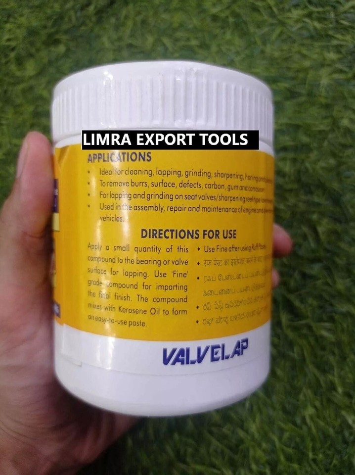 VALVELAP Silicon Carbide Valve Lapping Compound 400g Extra Fine Grade ...
