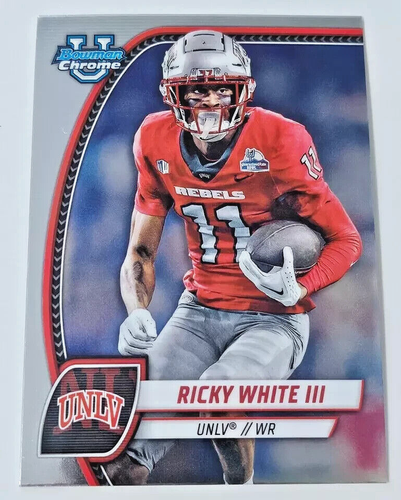 Ricky White III 2024 Bowman University U Chrome #153 UNLV Rebels | eBay