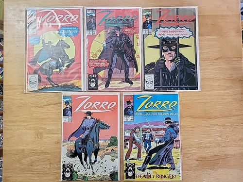 Marvel Comics Zorro set 1-10 Excellent Condition | eBay