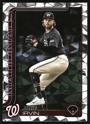 2025 Topps #197 Jake Irvin Diamante Foil | eBay
