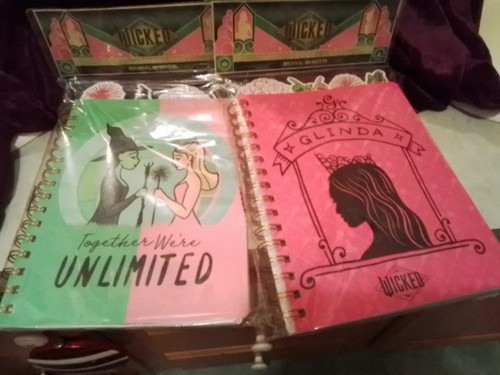 Wicked Journal Notebook Target Exclusive Glinda, Unlimited Set Of 2 | eBay