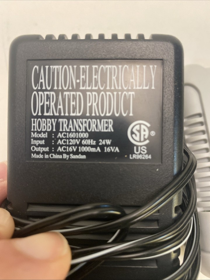 Bachmann HO/N Scale EZ-Track Power Pack 46605A Speed Controller Jingle ...