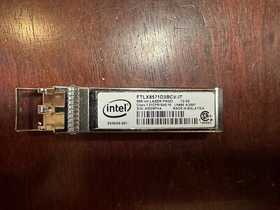 INTEL E10GSFPSR FTLX8571D3BCV-IT SFP+SR 10G/1G E65689-001 0Y3KJN for ...