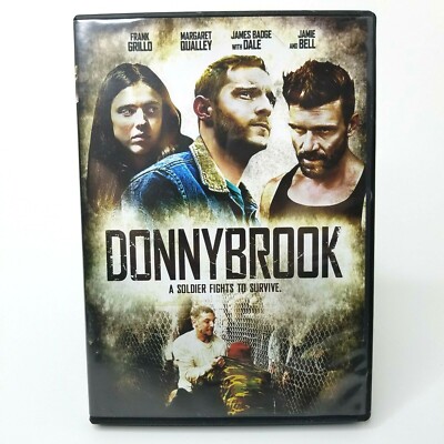 DonnyBrook (DVD, 2018) Frank Grillo Margaret Qualley Jamie Bell ...