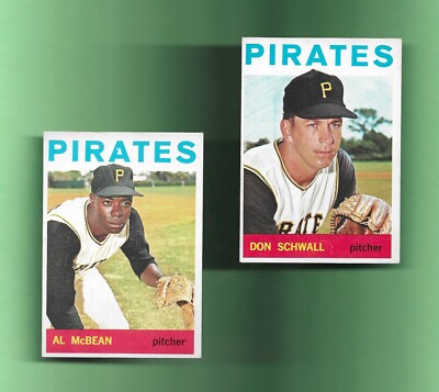 HI #! HIGH GRADE! BOTH! 1964 Topps PIRATES Vintage Lot! # 525/558 ...
