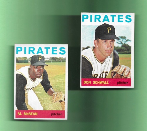 HI #! HIGH GRADE! BOTH! 1964 Topps PIRATES Vintage Lot! # 525/558 ...