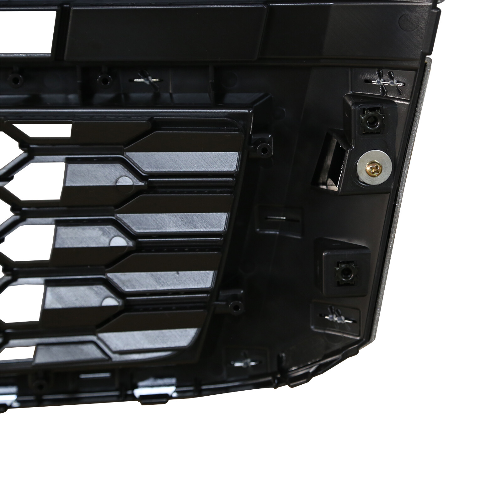 For 2015-2020 Chevrolet Tahoe Suburban Front Upper Grille Chrome&Black ...