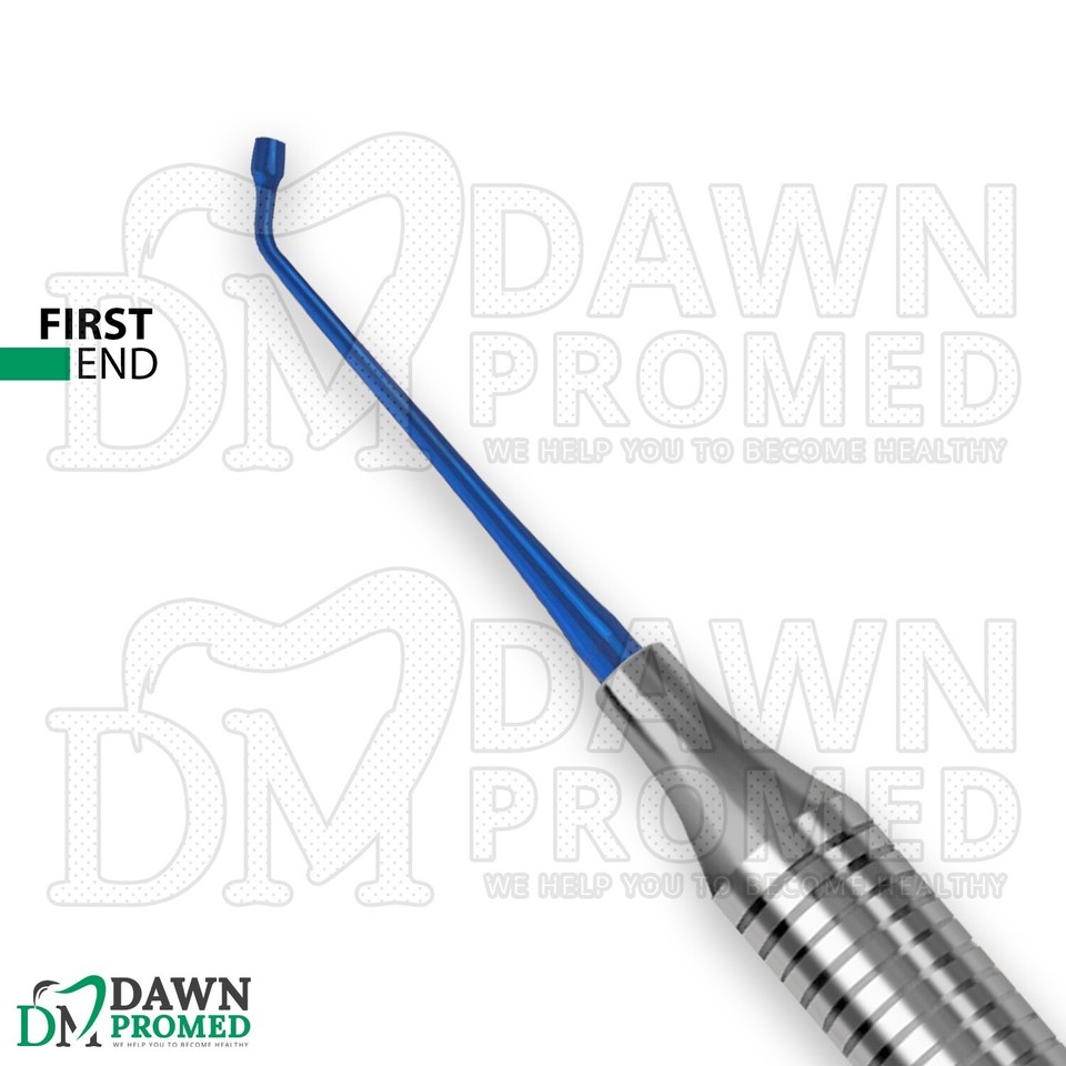 Dental Woodson #2 Blue Titanium 7" Plugger Plastic Composite Filling ...