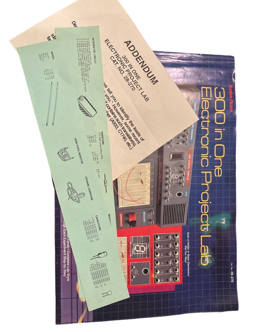 Science Fair Exploring Electronics Lab 200 in One Project Kit 28-265 ...