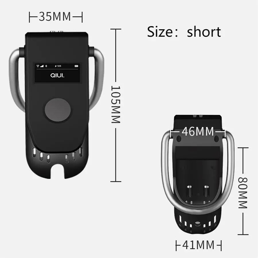 QIUI Cellmate 3 Cage APP Remote Control Shock Cage Chastity Device for ...