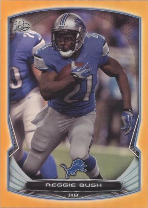 2014 Bowman - Reggie Bush #83 Orange Foil /50 for sale online | eBay