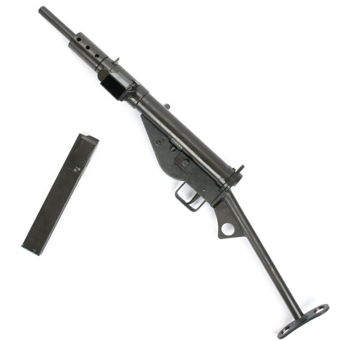 Denix British STEN MK II Non-Firing Replica Machine Gun Prop Full Size ...