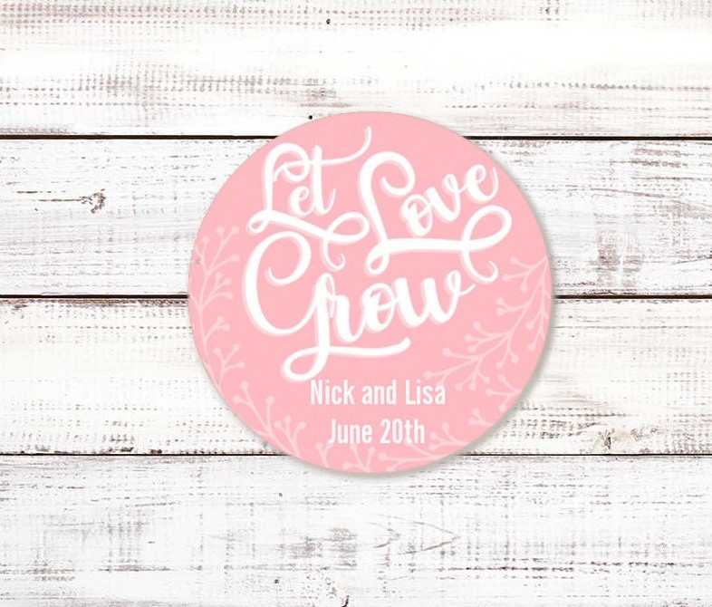 Bridal Shower Personalized Labels Personalized Bridal Shower