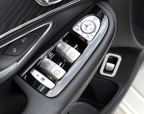 For Benz GLC 250 300 GLC43 2016-2022 Glossy Black Window Lift Lock ...