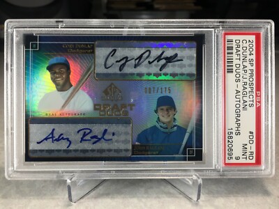 2004 SP Prospects Auto 7/175 Cory Dunlap John Raglani #DD-RD - PSA 9 ...